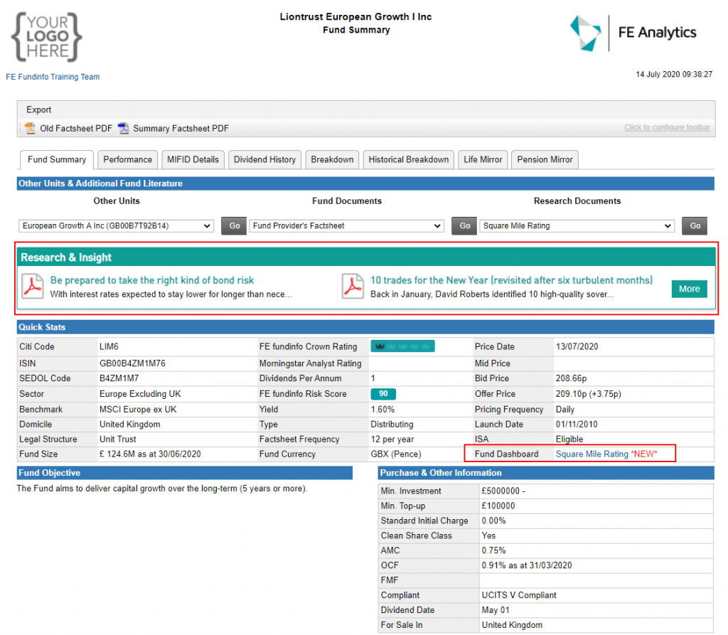 My Experiences using FE fundinfo - FE Analytics - Adviser Software