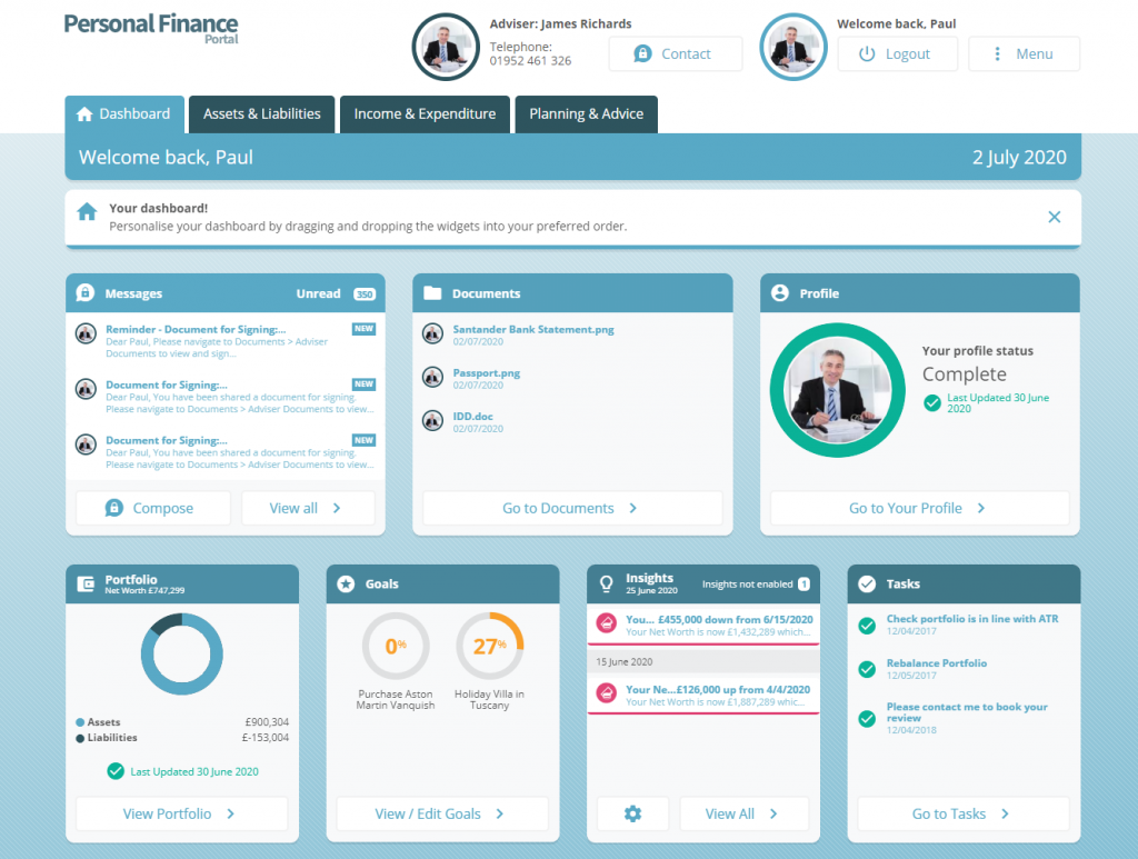 My experiences using Intelliflo - Intelligent Office - Adviser Software