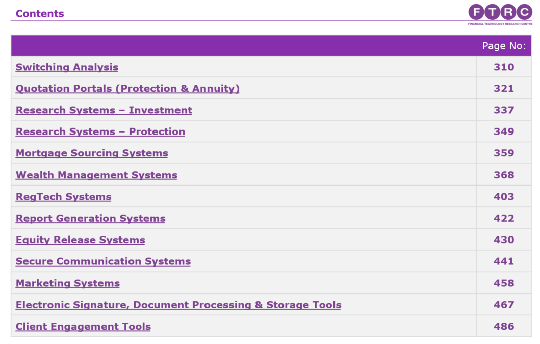 Adviser Software Insights (ASI) Report - Adviser Software