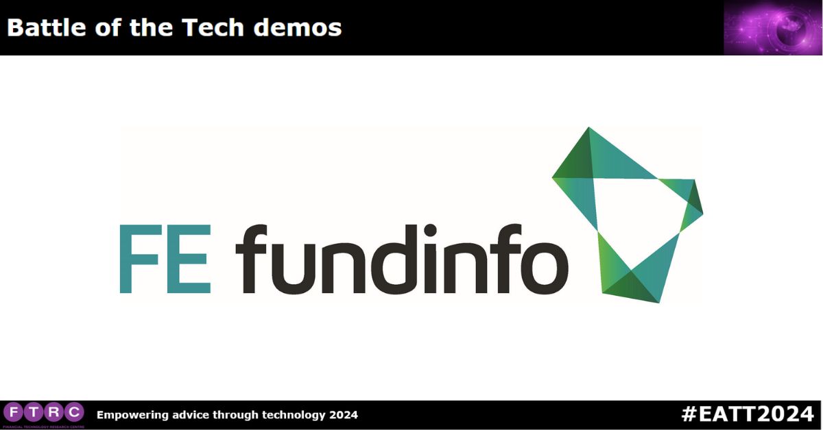 EATT2024 Demo - FE Fundinfo - Adviser Software