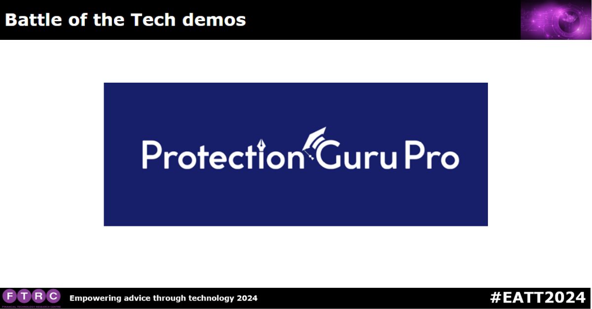 EATT2024 Demo - ProtectionGuruPro - Adviser Software