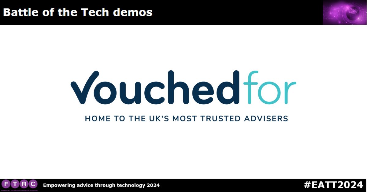 EATT2024 Demo - VouchedFor - Adviser Software