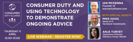 Consumer Duty Alliance Technology Forum Adviser Software