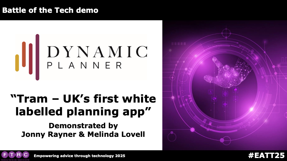 EATT2025 Dynamic Planner Demo - Adviser Software